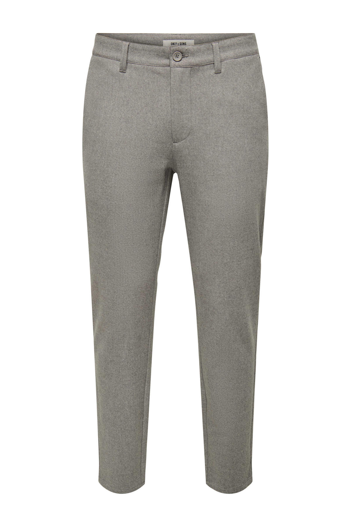 ONLY & SONS slim chino taupe kopen? | Morgen in huis | wehkamp
