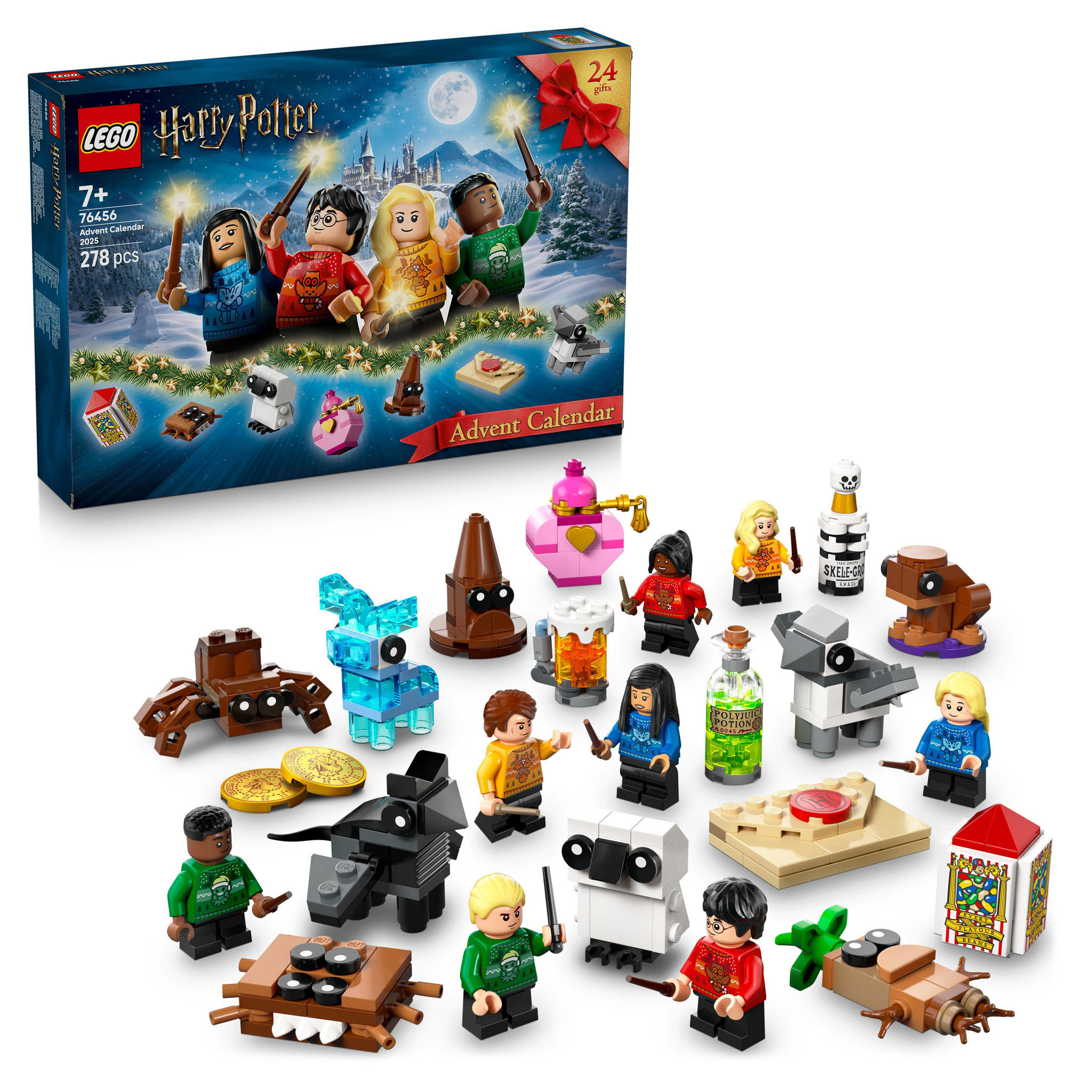 LEGO Harry Potter Adventskalender 2025 Tovenaarswereld Set 76456 | wehkamp
