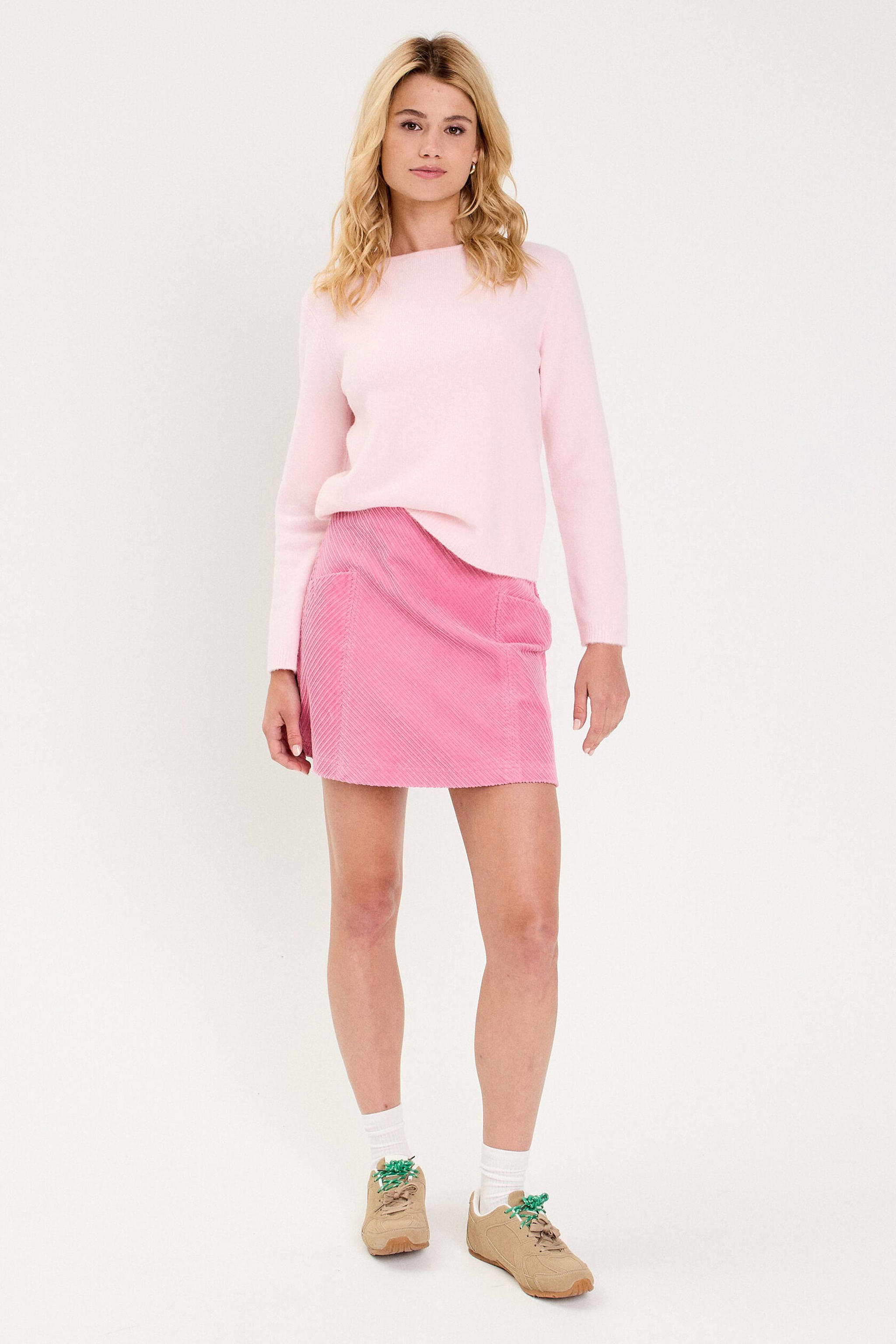 Cache Cache corduroy mini rok roze | wehkamp