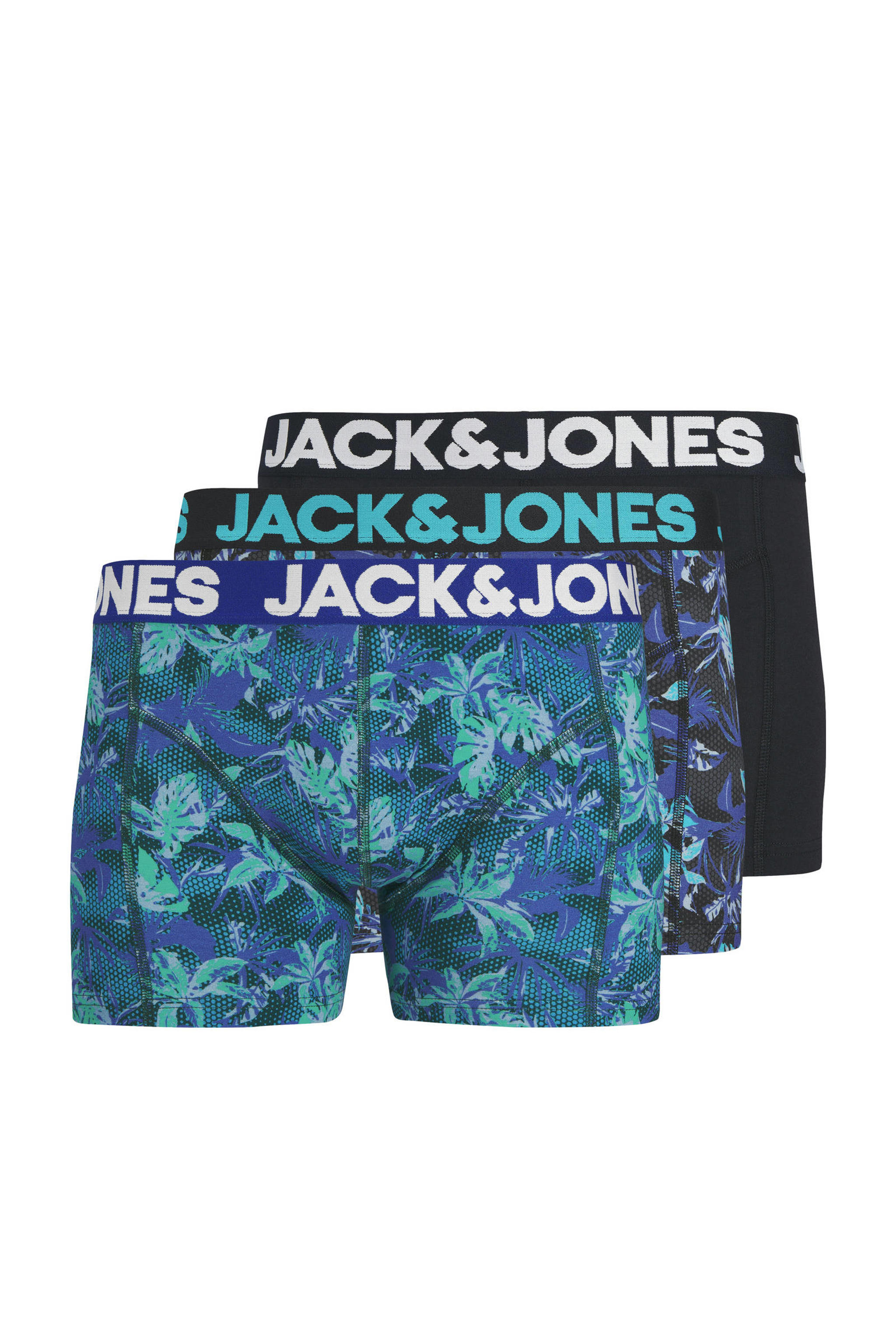 JACK & JONES boxershort JACTROPICAL (set van 3) | wehkamp