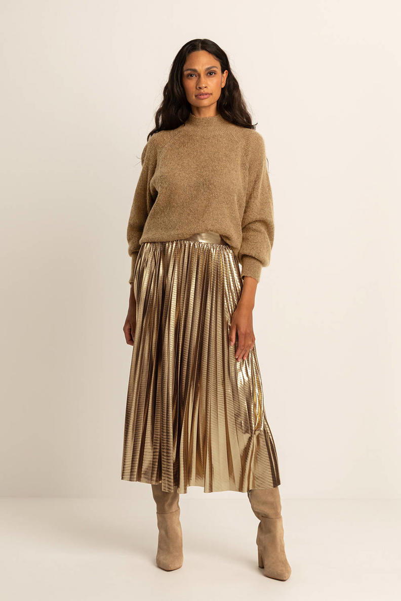 Expresso plissé rok goud kopen? | Morgen in huis | wehkamp