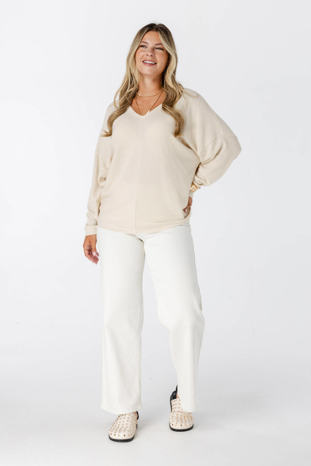 MS Mode pullover trui ecru kopen? | Morgen in huis | wehkamp