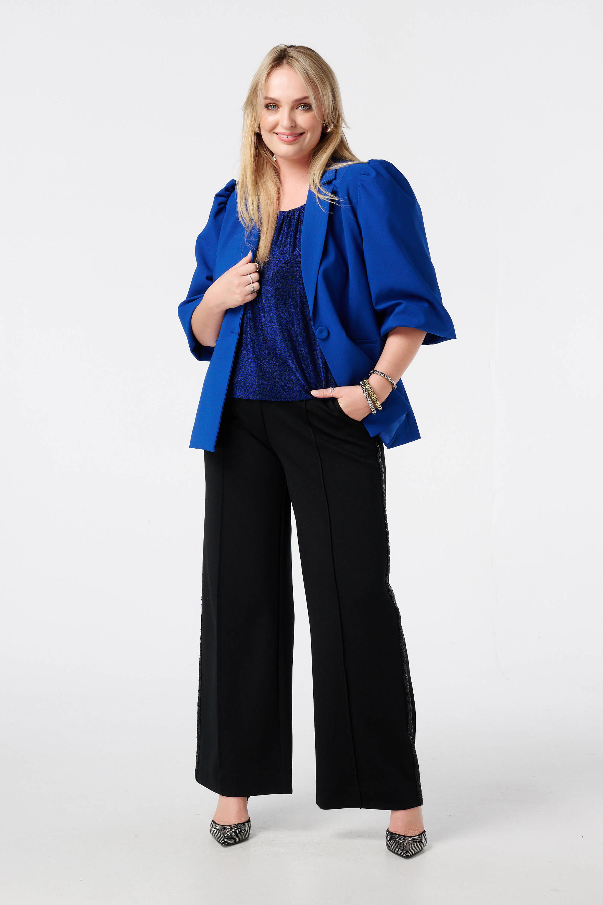 MS Mode regular blazer blauw kopen? | Morgen in huis | wehkamp