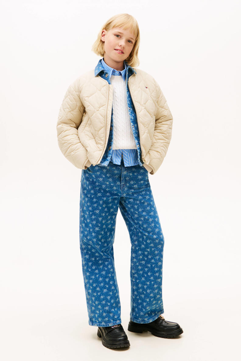 Tommy Hilfiger outdoor jas beige | wehkamp