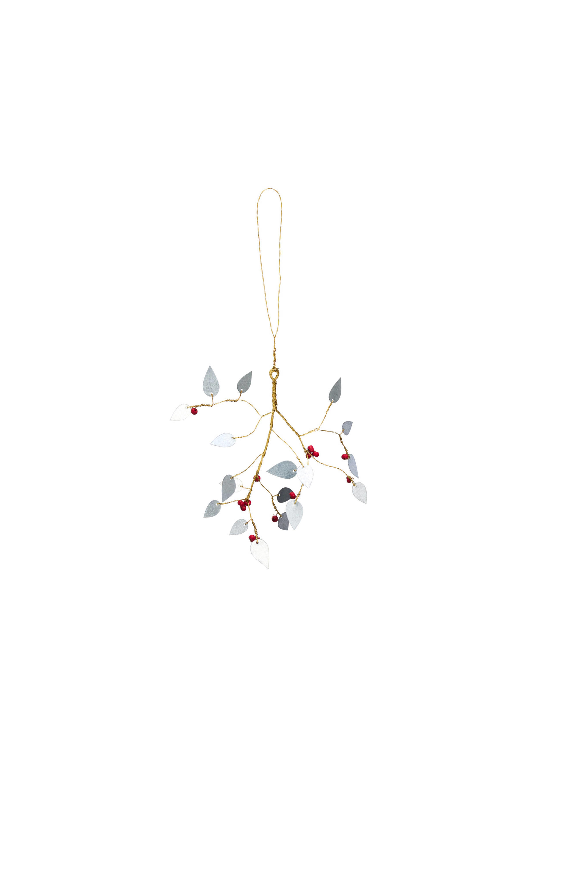 Madam Stoltz kersttak messing (17x15 cm) | wehkamp