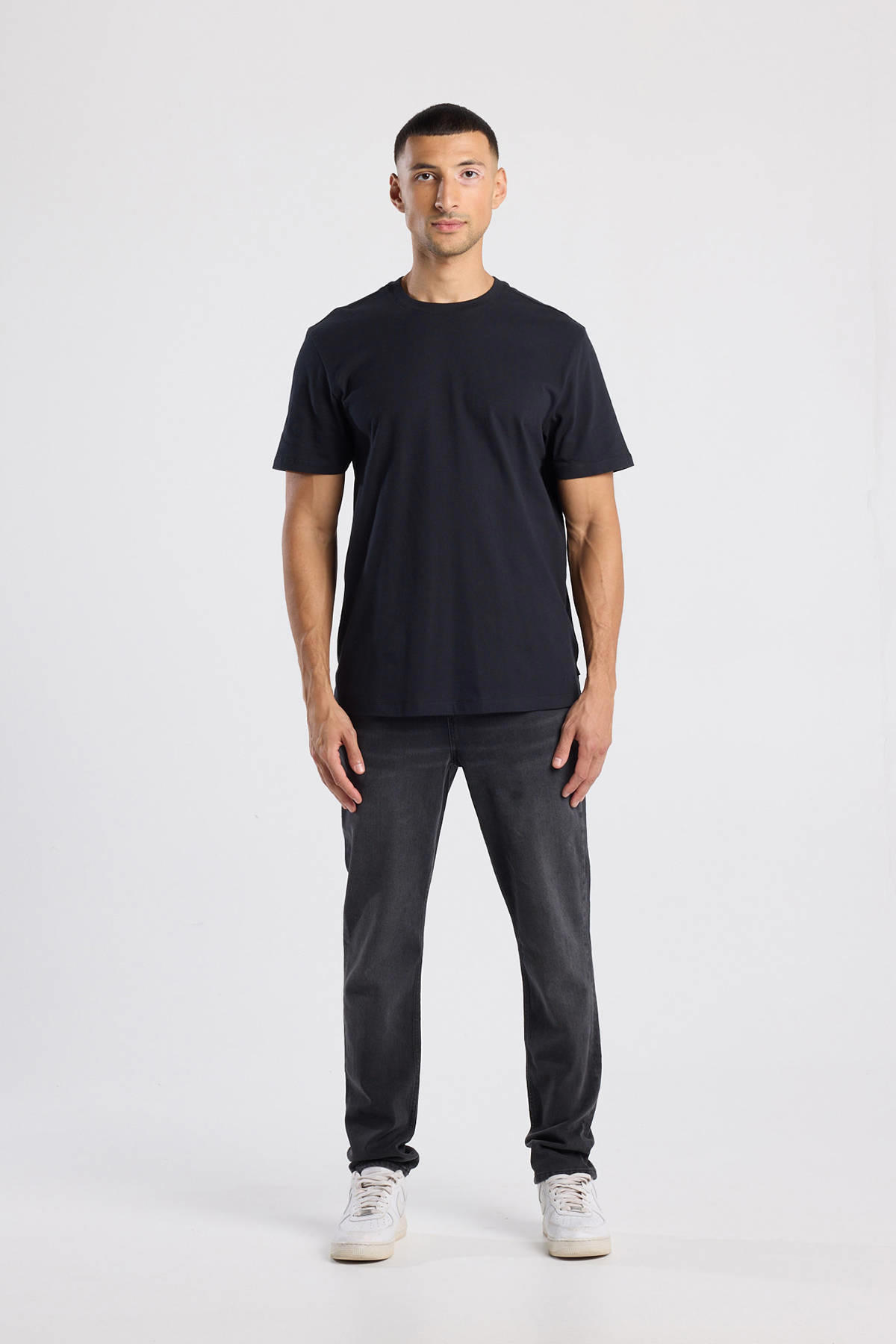 America Today slim fit jeans washed black | wehkamp