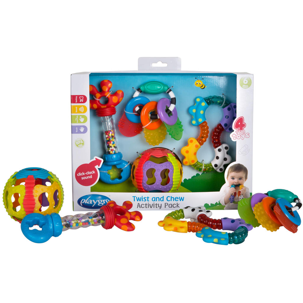 PLAYGRO Draai & Bijt Geschenkset | wehkamp