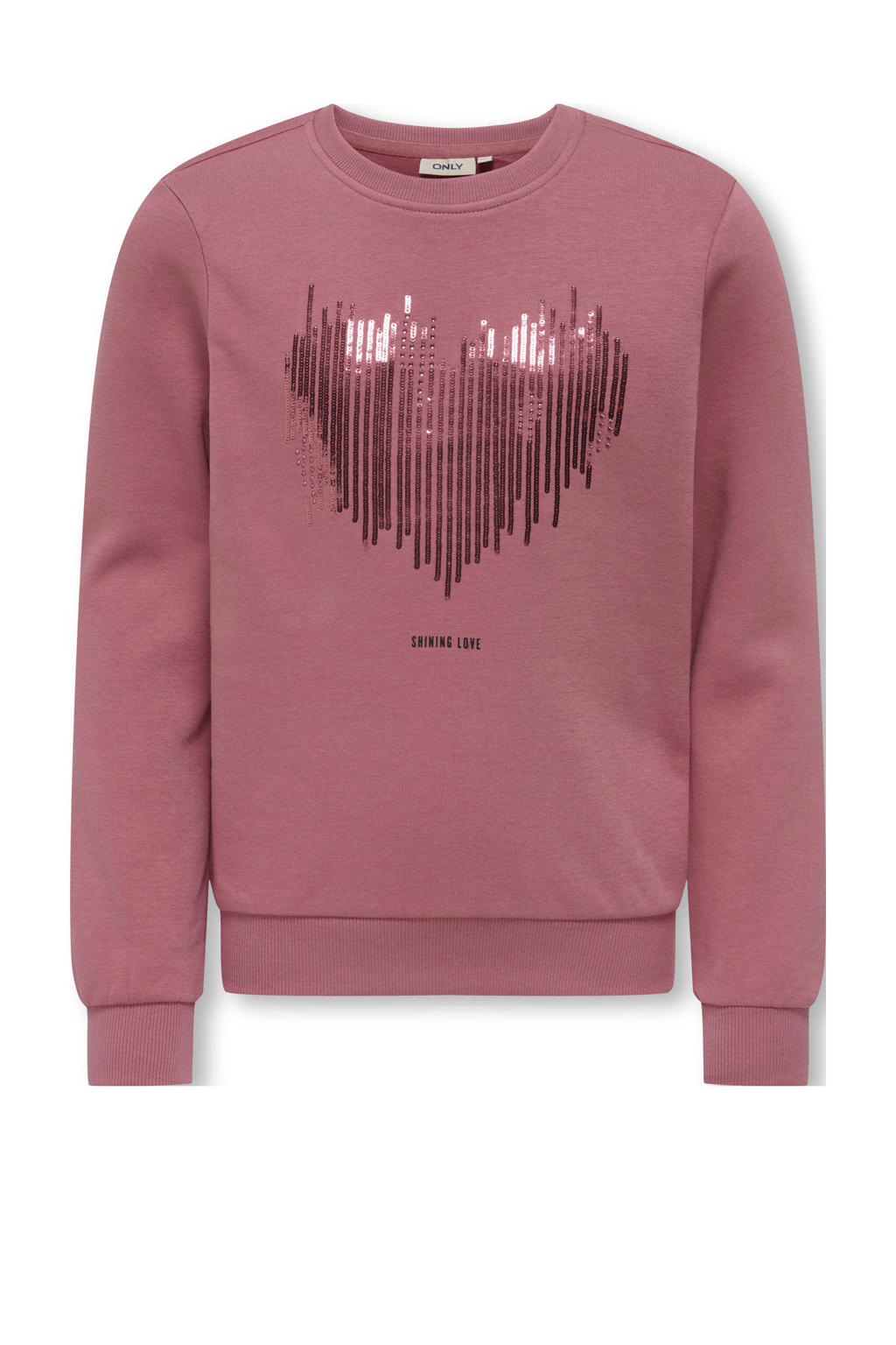KIDS ONLY GIRL sweater roze met pailletten | wehkamp