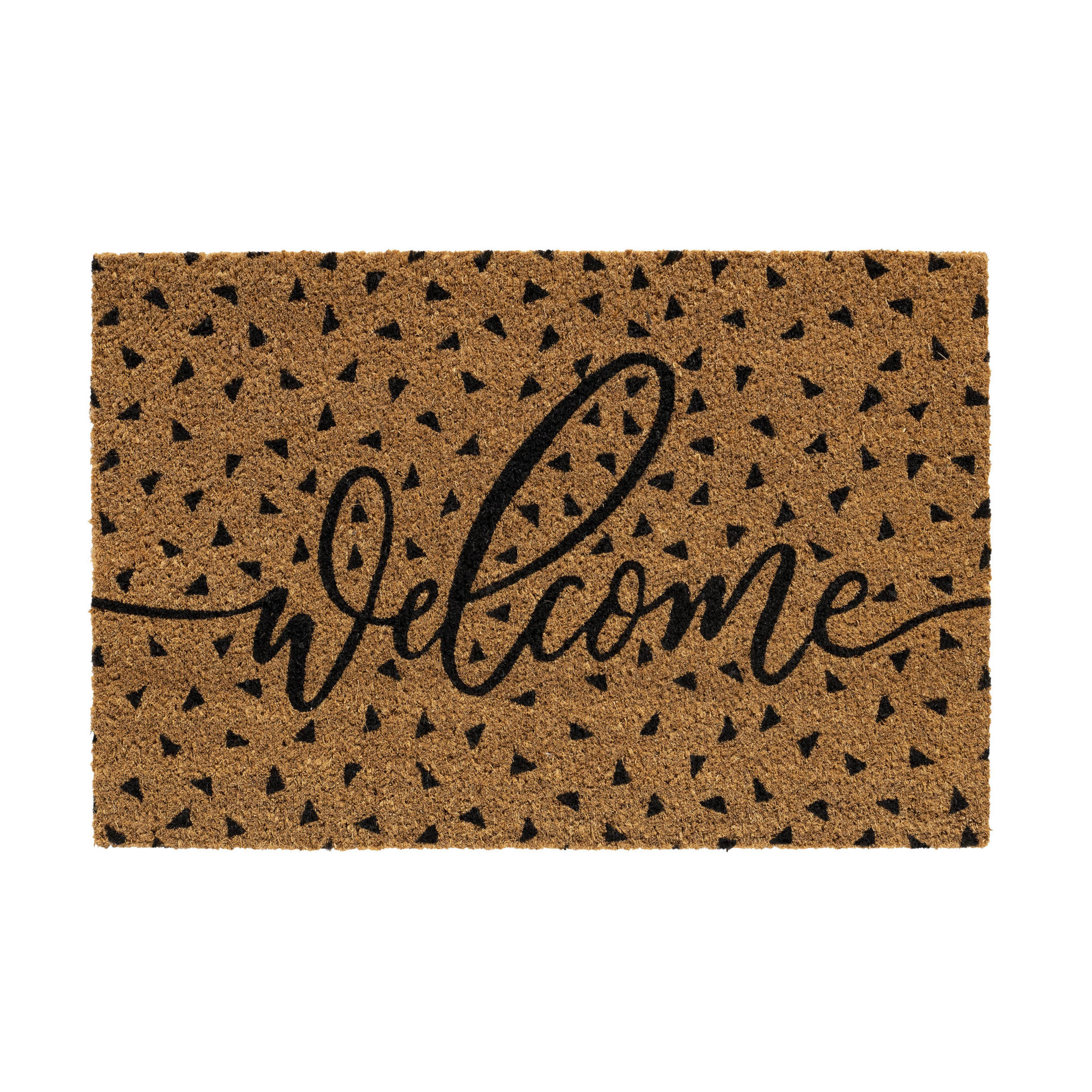 Hamat deurmat E-Coco Print Welcome Triangles (40x60 cm) | wehkamp