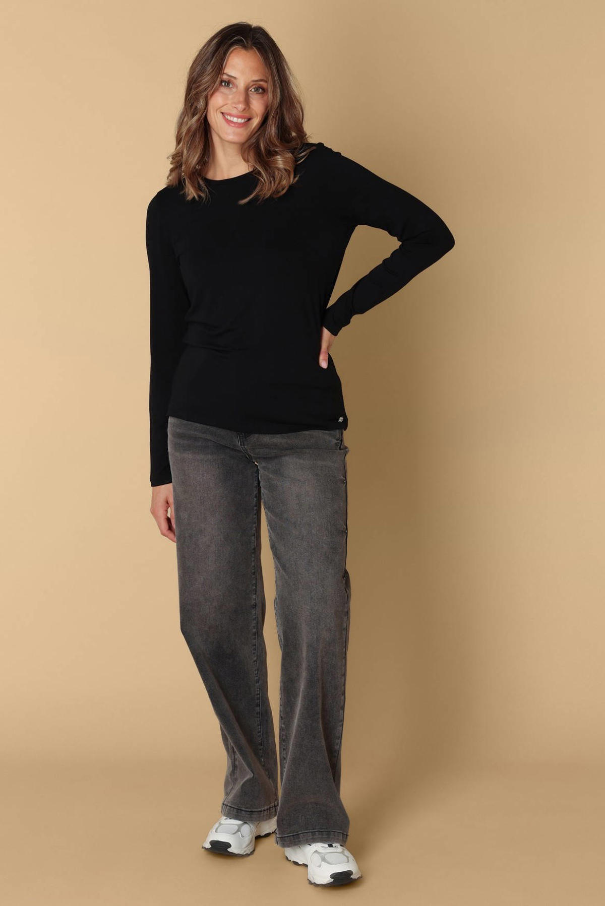 Ivy Beau longsleeve zwart kopen? | Morgen in huis | wehkamp
