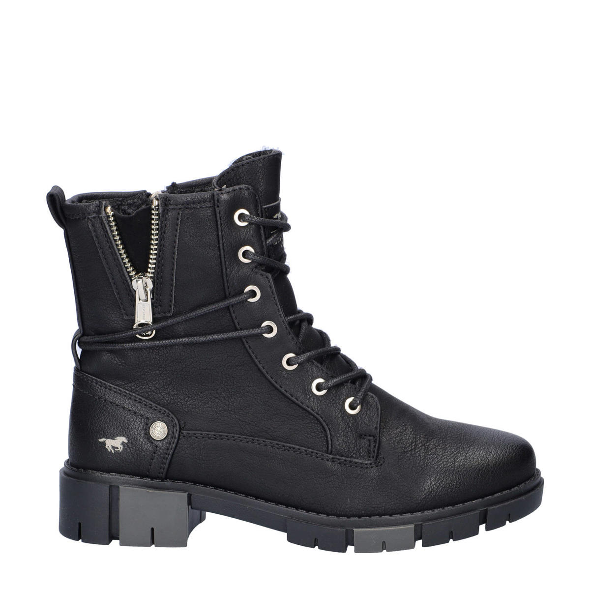 Mustang veterboots zwart kopen? | Morgen in huis | wehkamp
