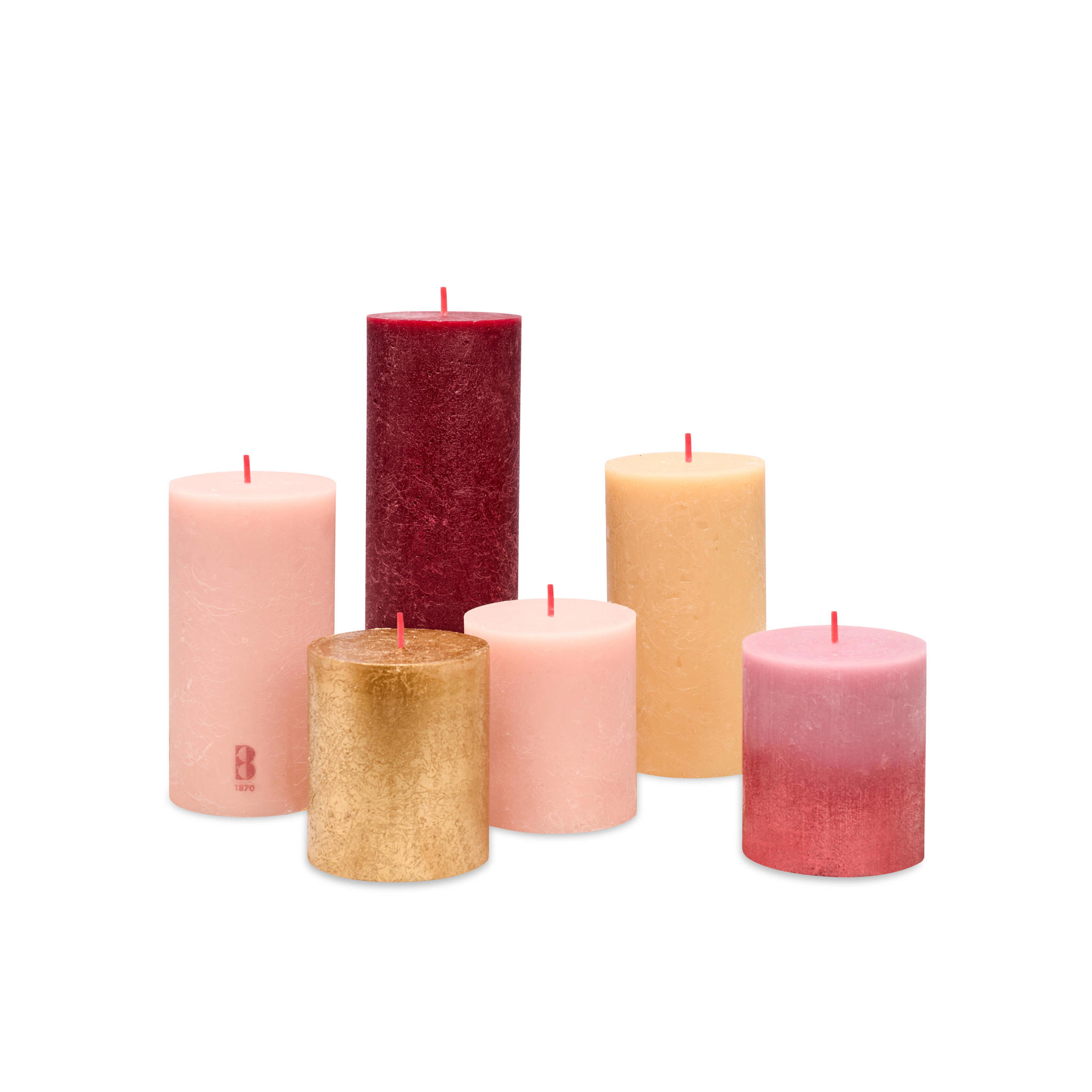 Bolsius kaarsen Rustiek Haptic Luxury (set van 6) | wehkamp