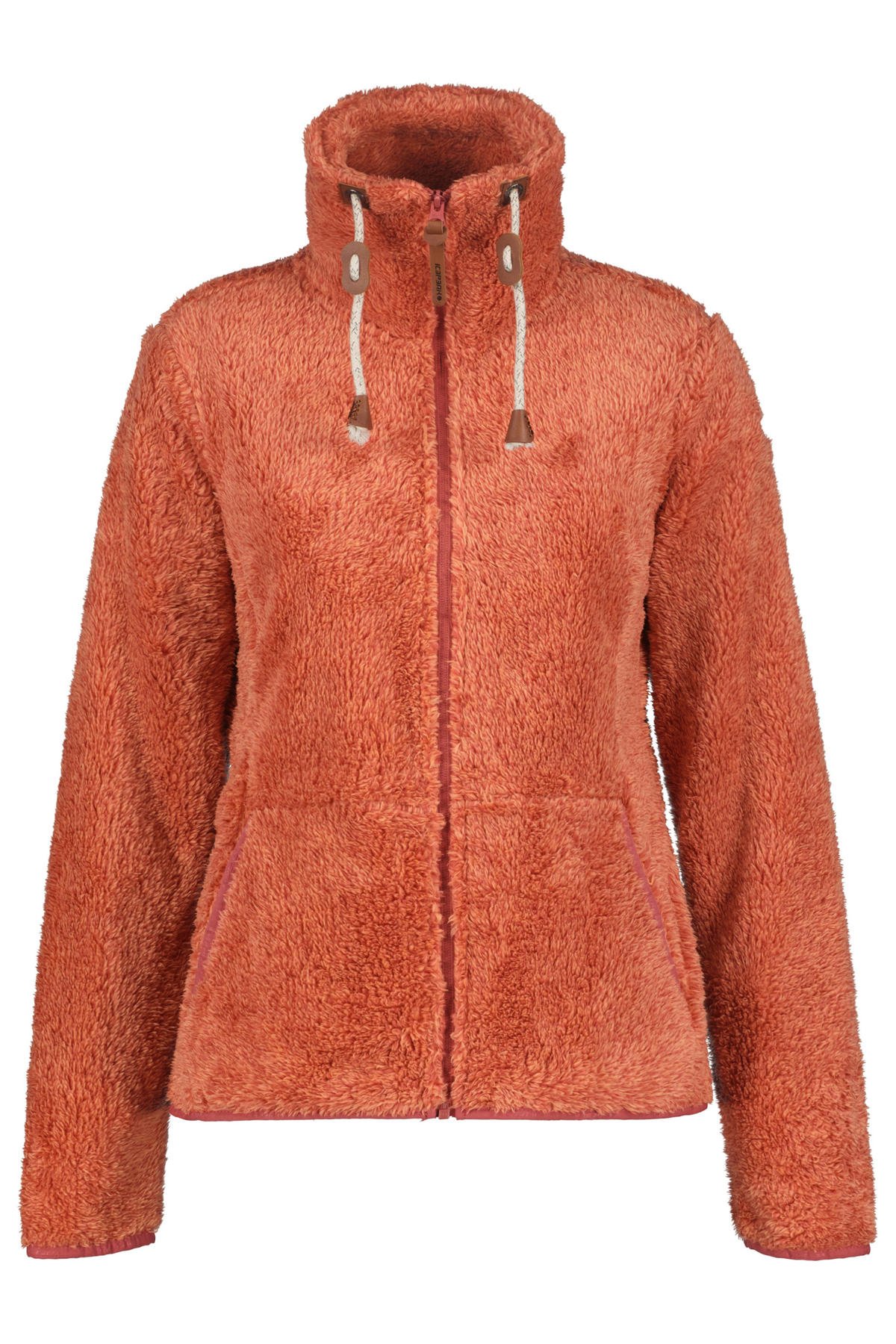 Icepeak teddy vest Colony roze | wehkamp