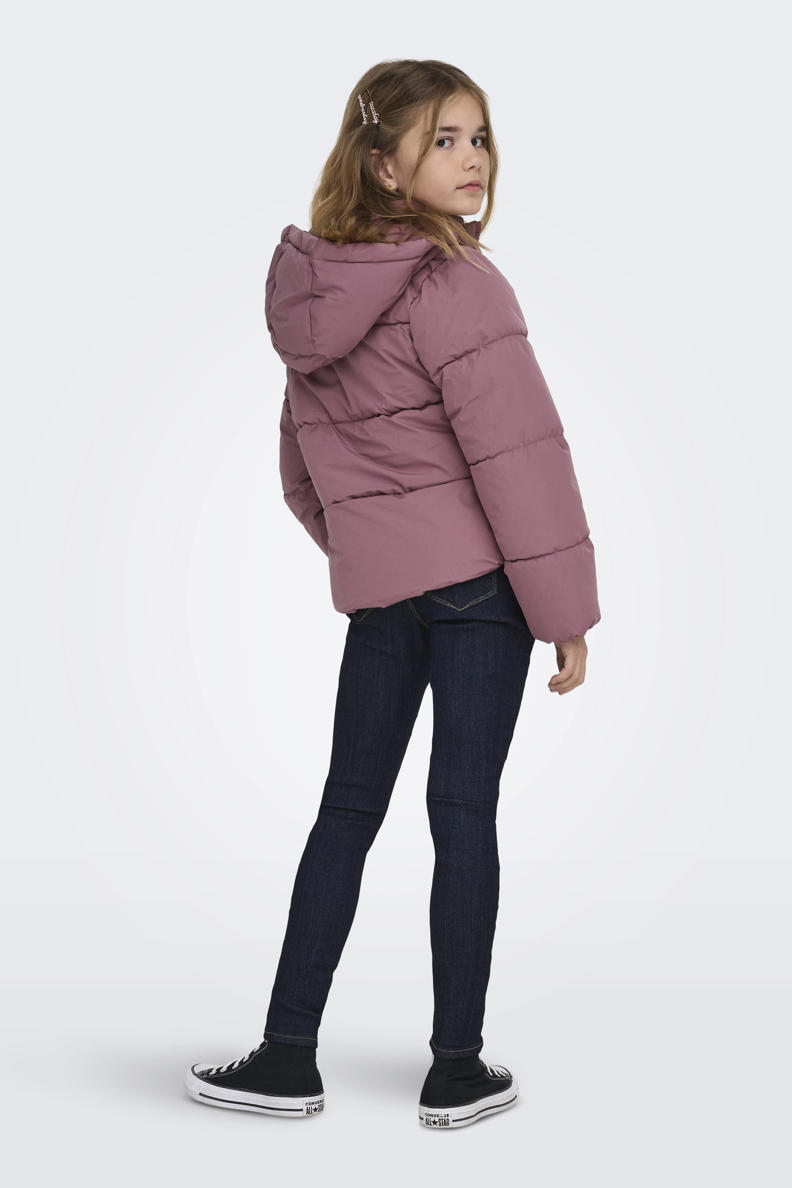 KIDS ONLY GIRL gewatteerde jas bruin | wehkamp