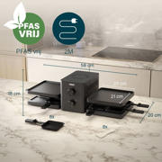 Princess Raclette Purify gourmetstel - 8 personen - met ingebouwde ...