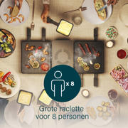 Princess Raclette Purify gourmetstel - 8 personen - met ingebouwde ...