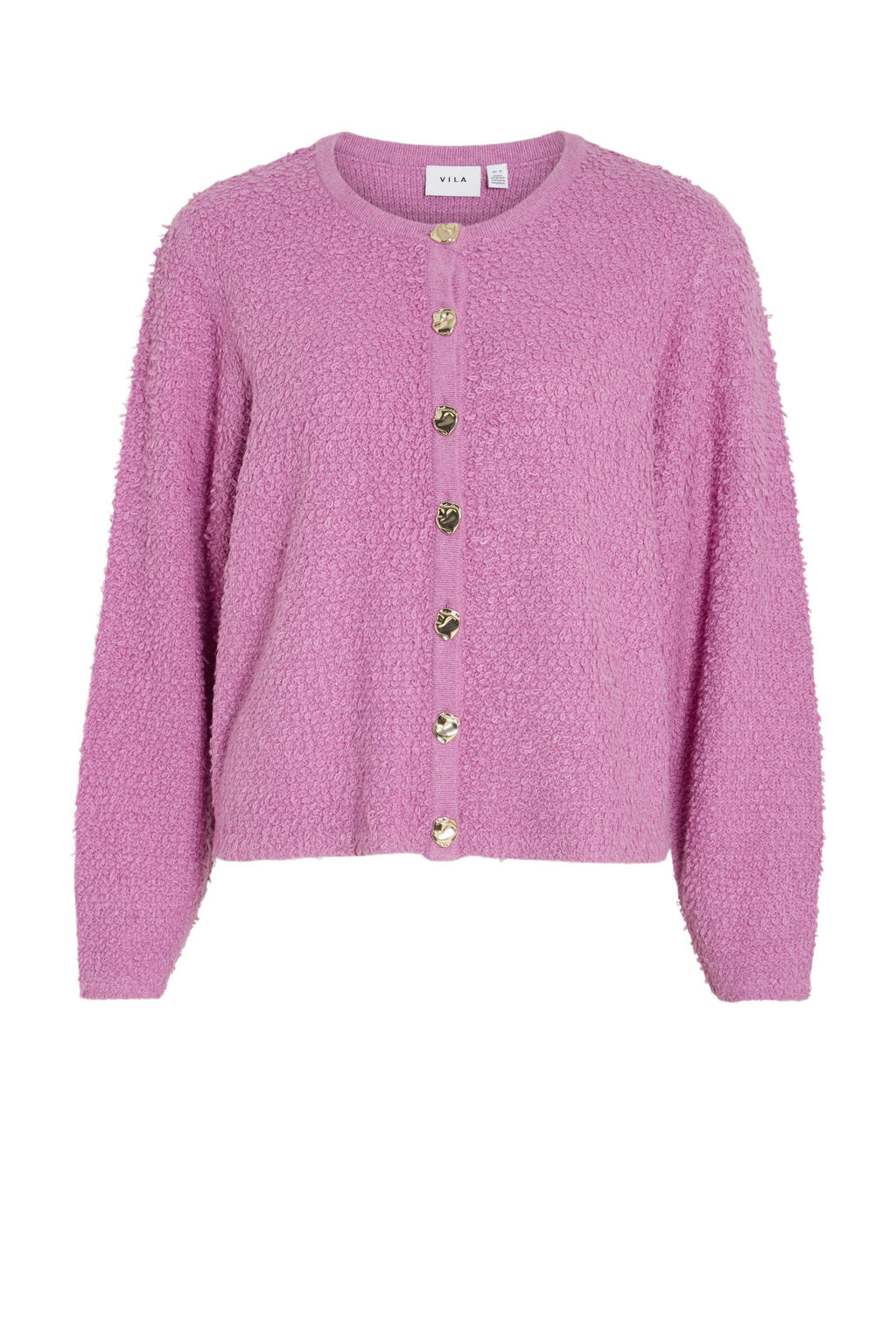 VILA gebreid vest roze kopen? | Morgen in huis | wehkamp