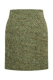 Expresso tweed korte rok groen | wehkamp