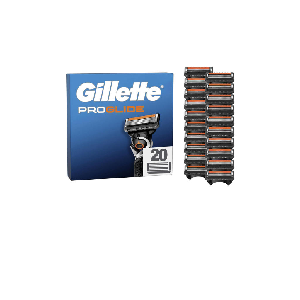 Gillette ProGlide Scheermesjes - 20 stuks | wehkamp