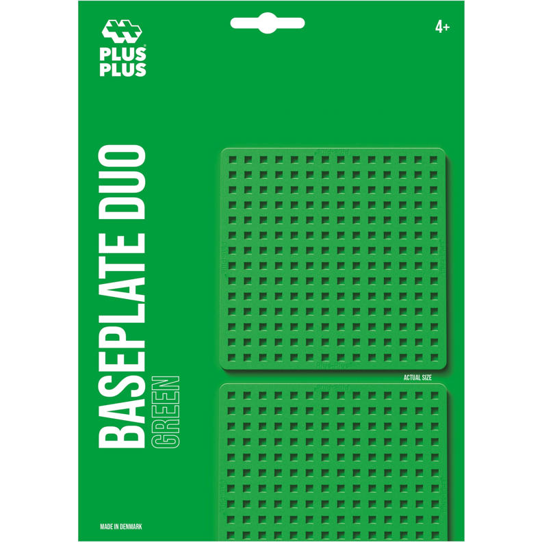 Plus-Plus Bouwplaat groen 2 stuks - 4022 | wehkamp