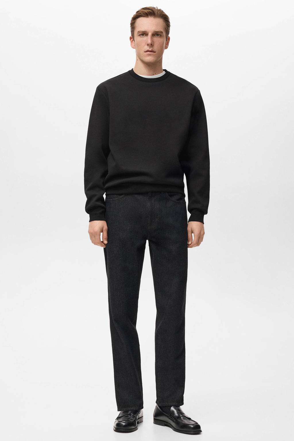 Mango Man sweater zwart kopen? | Morgen in huis | wehkamp