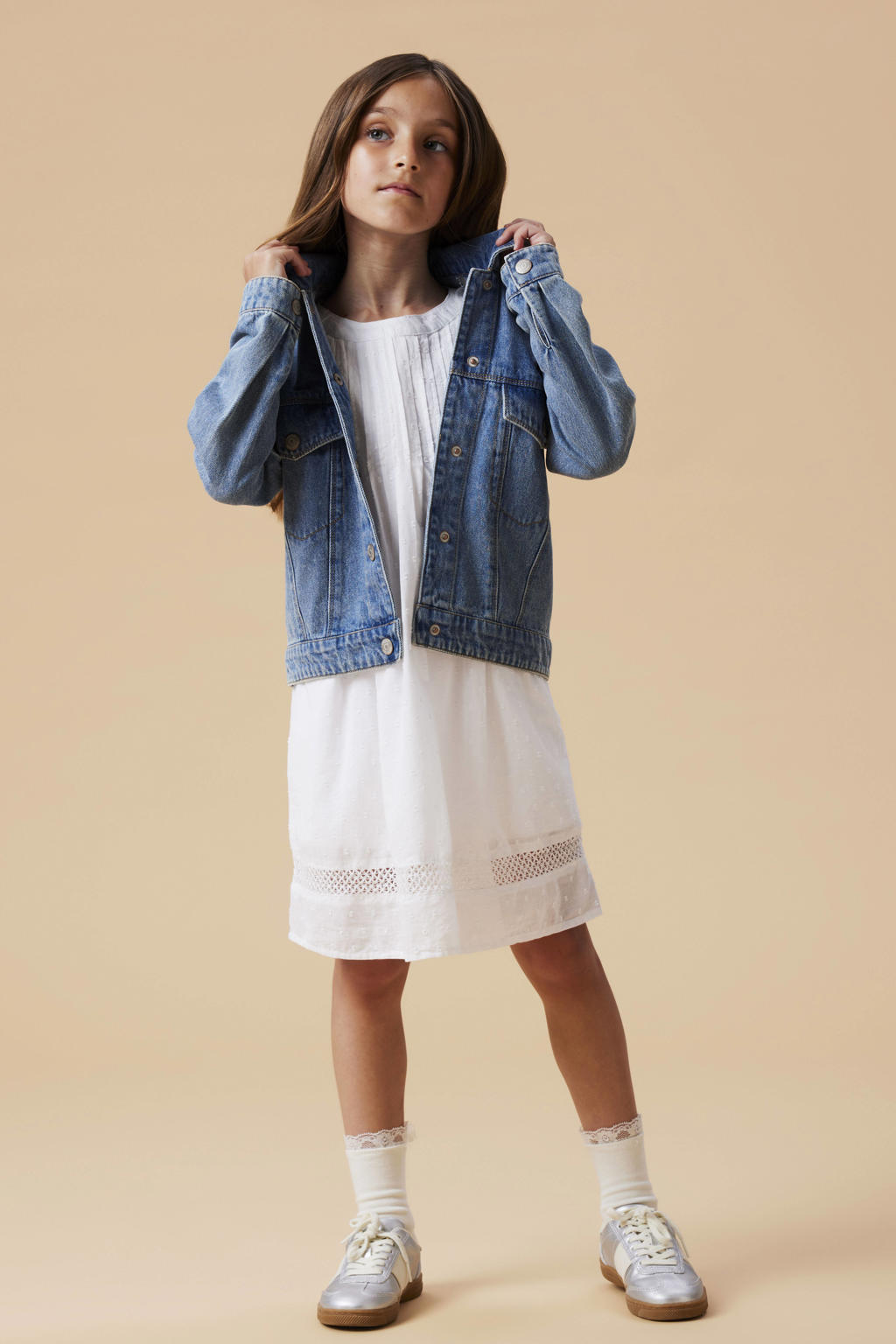 NAME IT KIDS spijkerjas medium bue denim | wehkamp