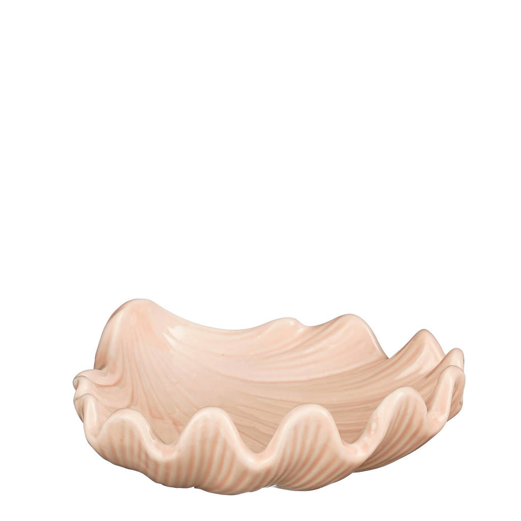 Mica Decorations decoratie schaal schelp (18x17x6.5 cm) | wehkamp