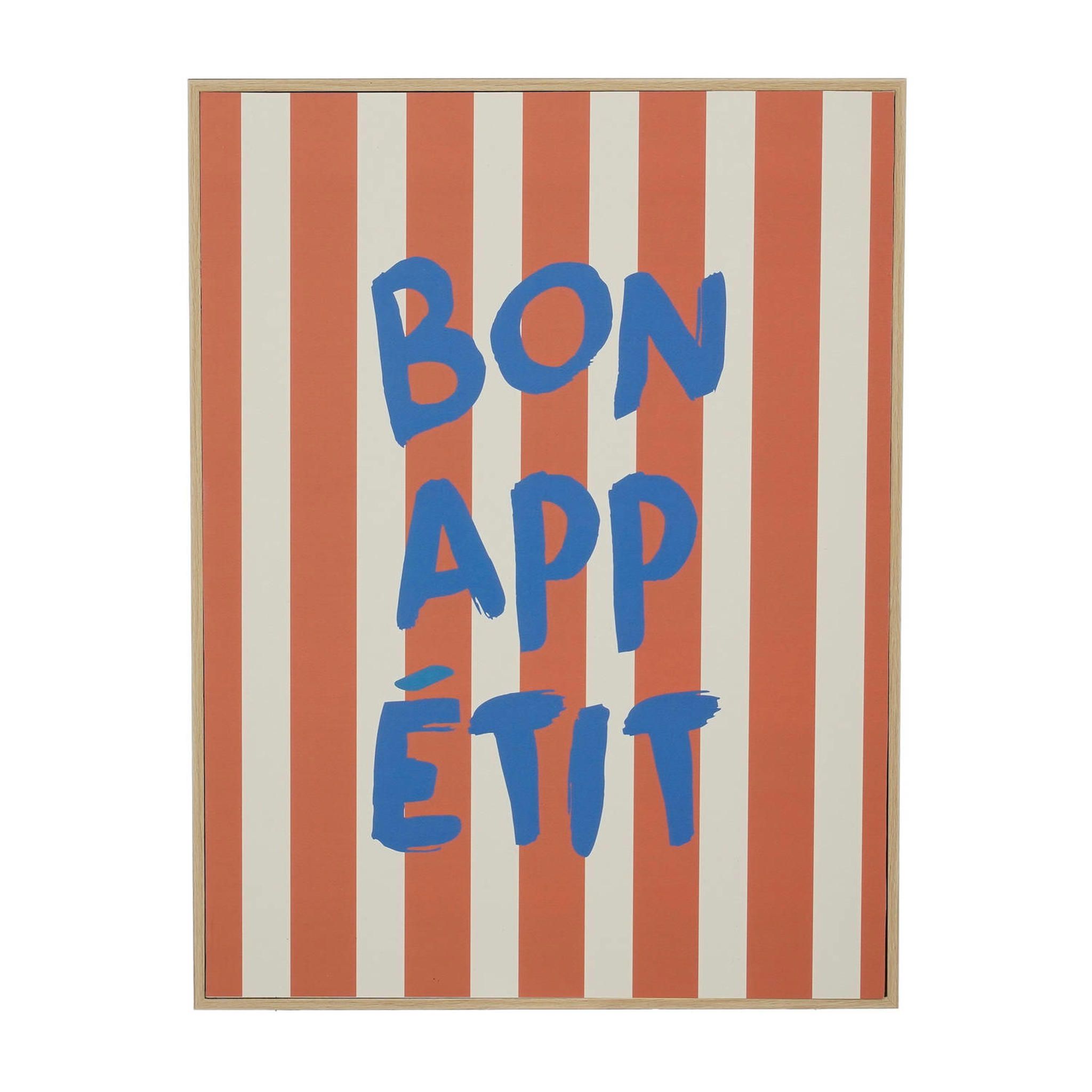 Mica Decorations schilderij Bon Appetit (31x41 cm) | wehkamp