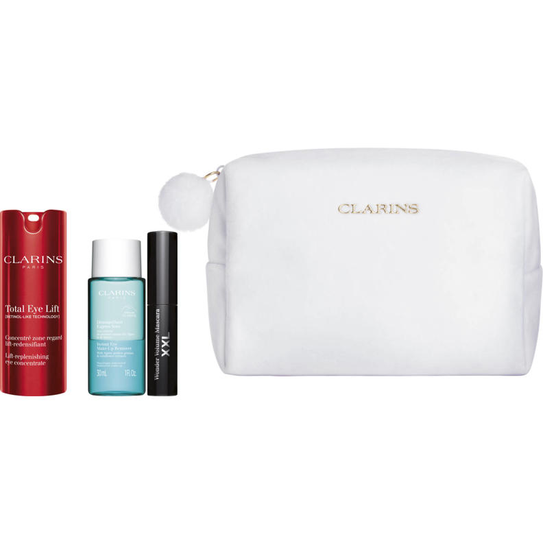 Clarins Set - Total Eye Lift 15 ml + Wonder Volume Mascara XXL 3 ml ...