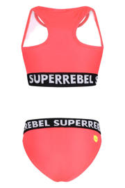 SuperRebel crop bikini Carmel rood | wehkamp