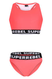 SuperRebel crop bikini Carmel rood | wehkamp