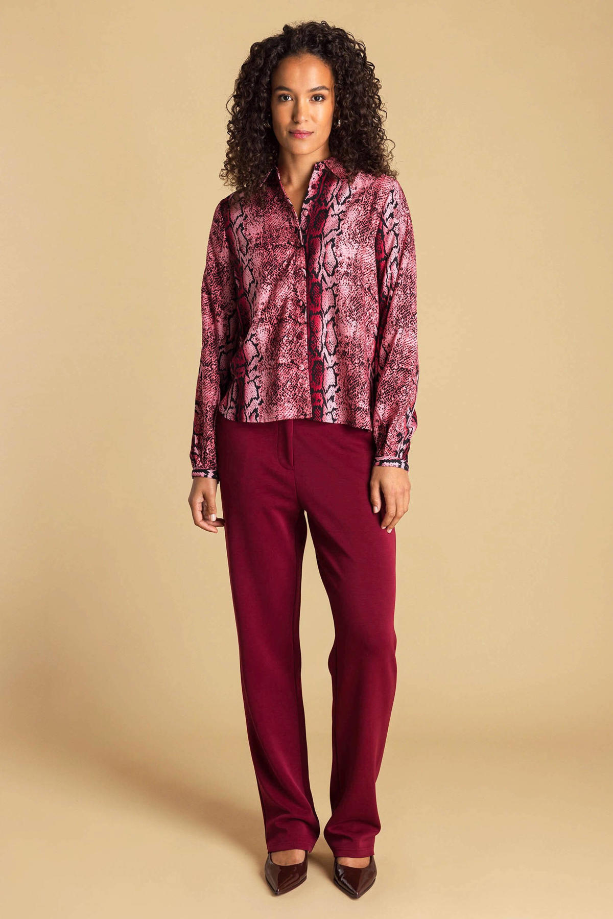 Ivy Beau blouse donkerrood kopen? | Morgen in huis | wehkamp