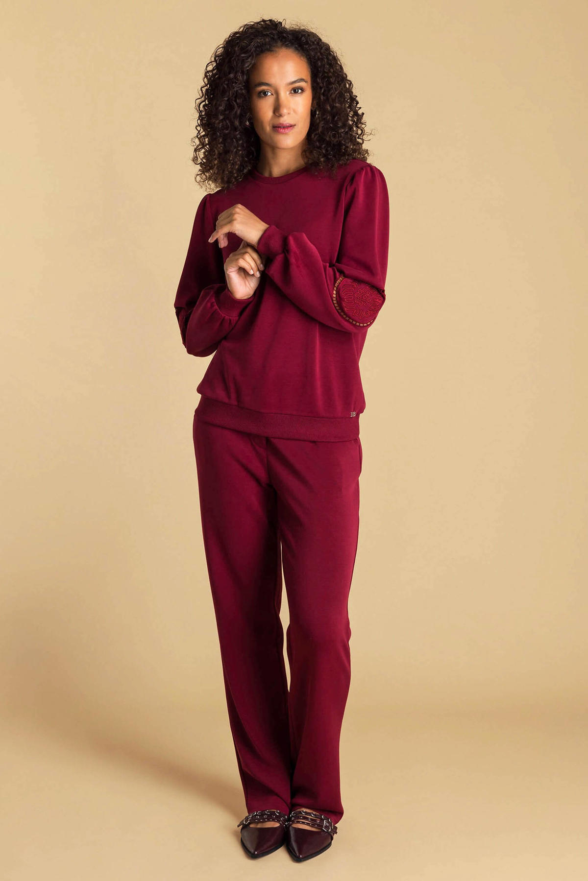 Ivy Beau sweater donkerrood kopen? | Morgen in huis | wehkamp