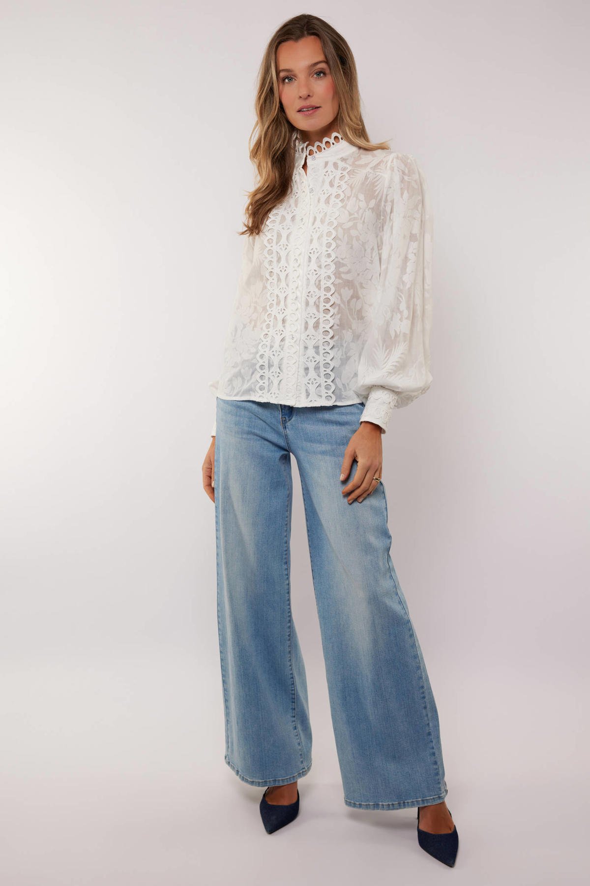 G-maxx X Froukje wide leg jeans | wehkamp