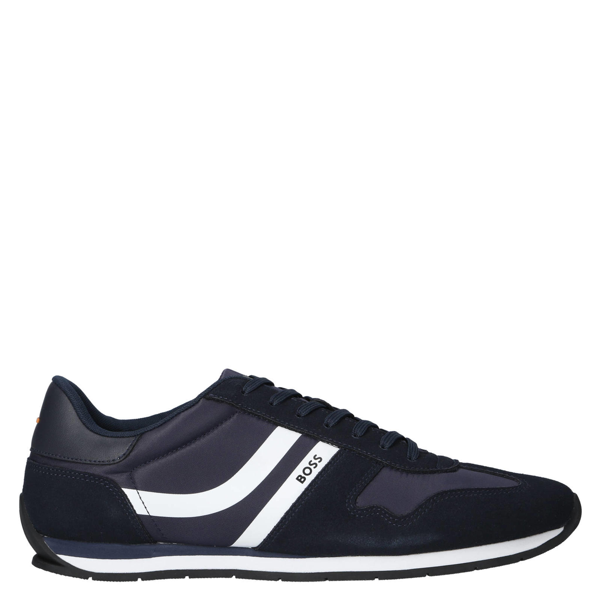 BOSS Levon sneakers donkerblauw/wit | wehkamp