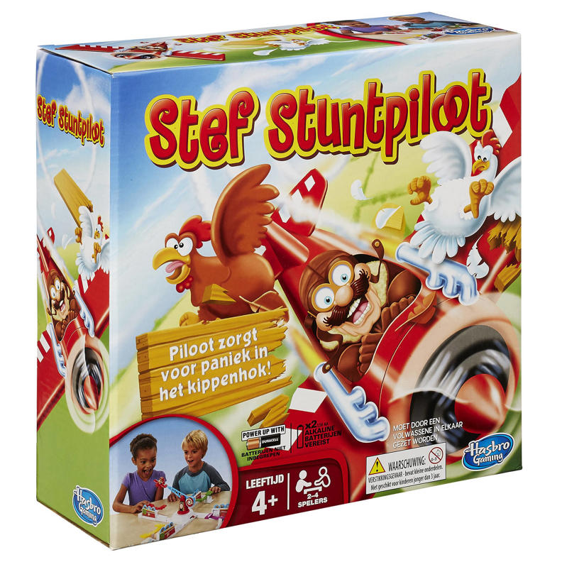 Hasbro Gaming Stef Stuntpiloot | wehkamp