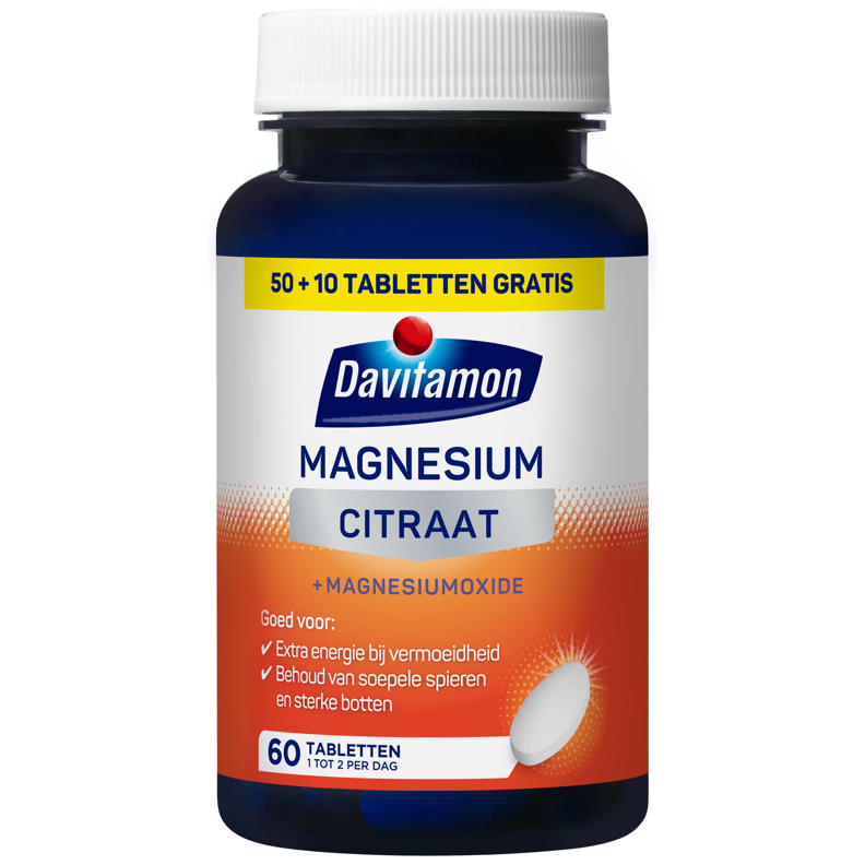 Davitamon Magnesium Citraat tabletten - 60 stuks | wehkamp