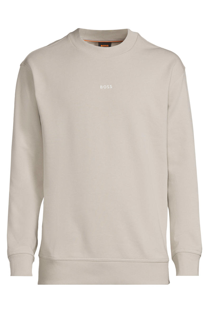BOSS sweater beige kopen? | Morgen in huis | wehkamp