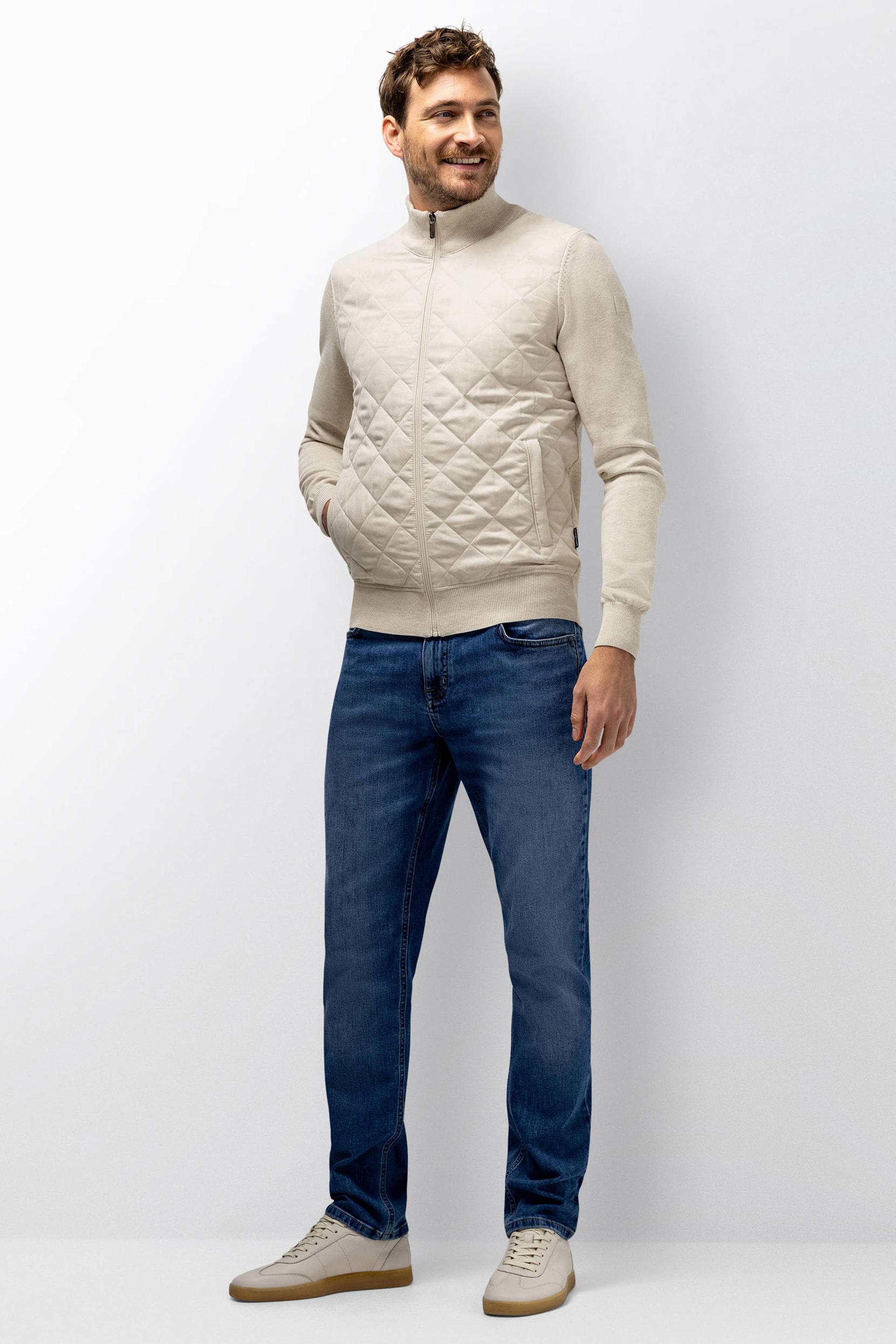 State of Art gebreid vest ecru | wehkamp