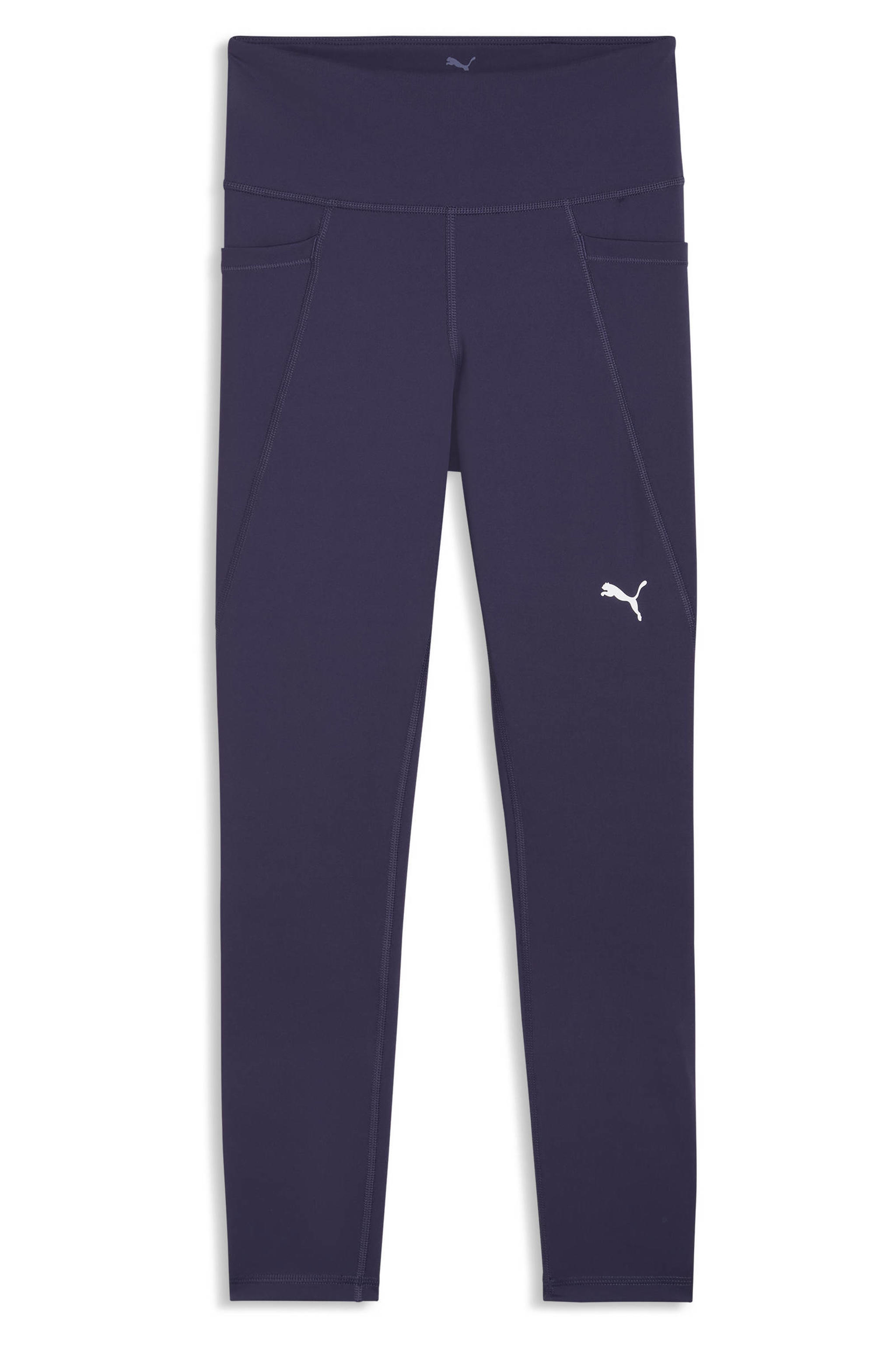 Puma sportlegging Essentail Tight 7/8 donkerpaars | wehkamp