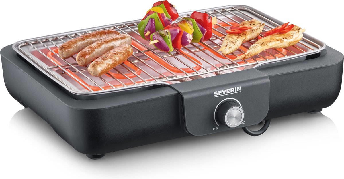 Severin Electrische Tafel BBQ Grill grillrooster - PG 8554 | wehkamp