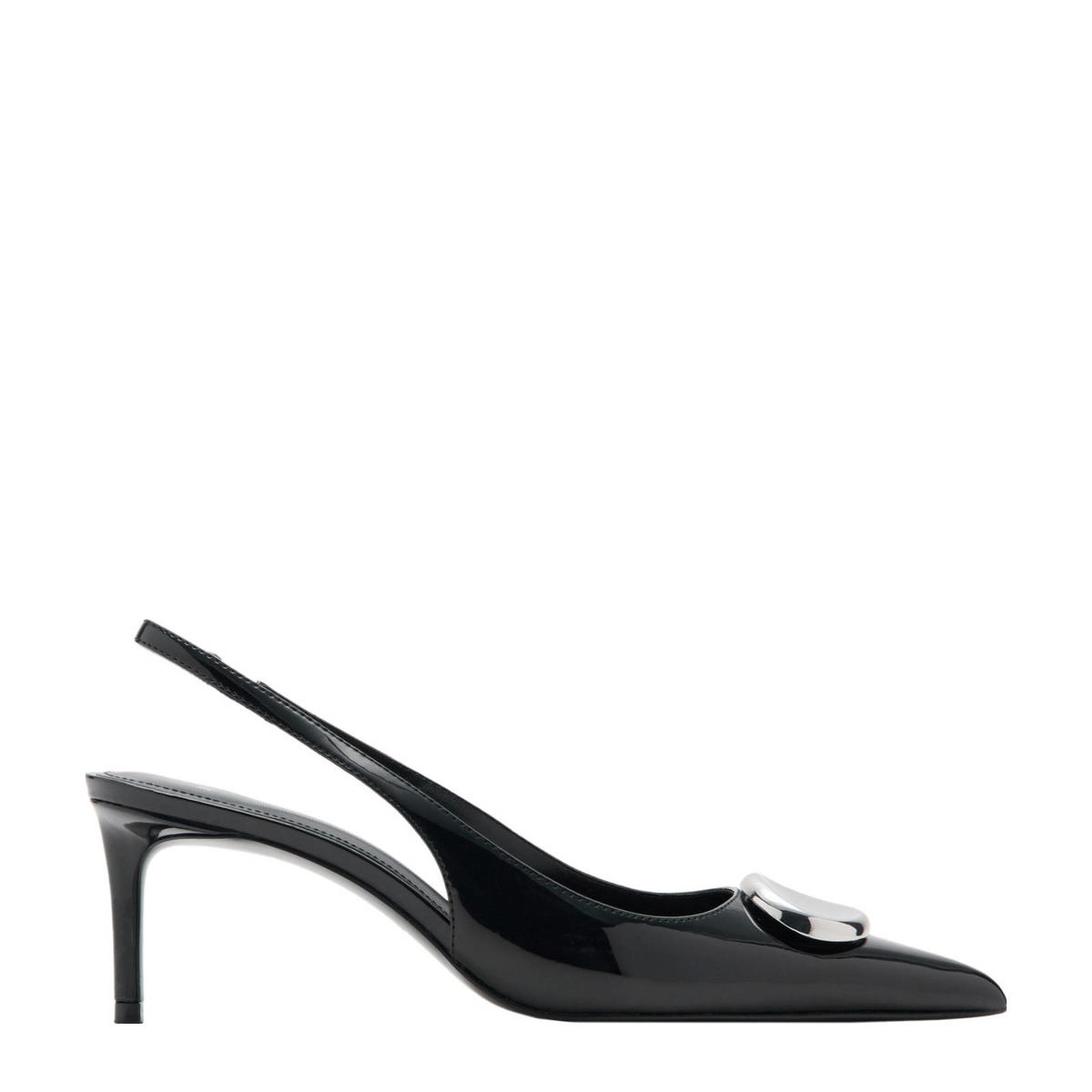 Mango slingback pumps zwart kopen? | Morgen in huis | wehkamp