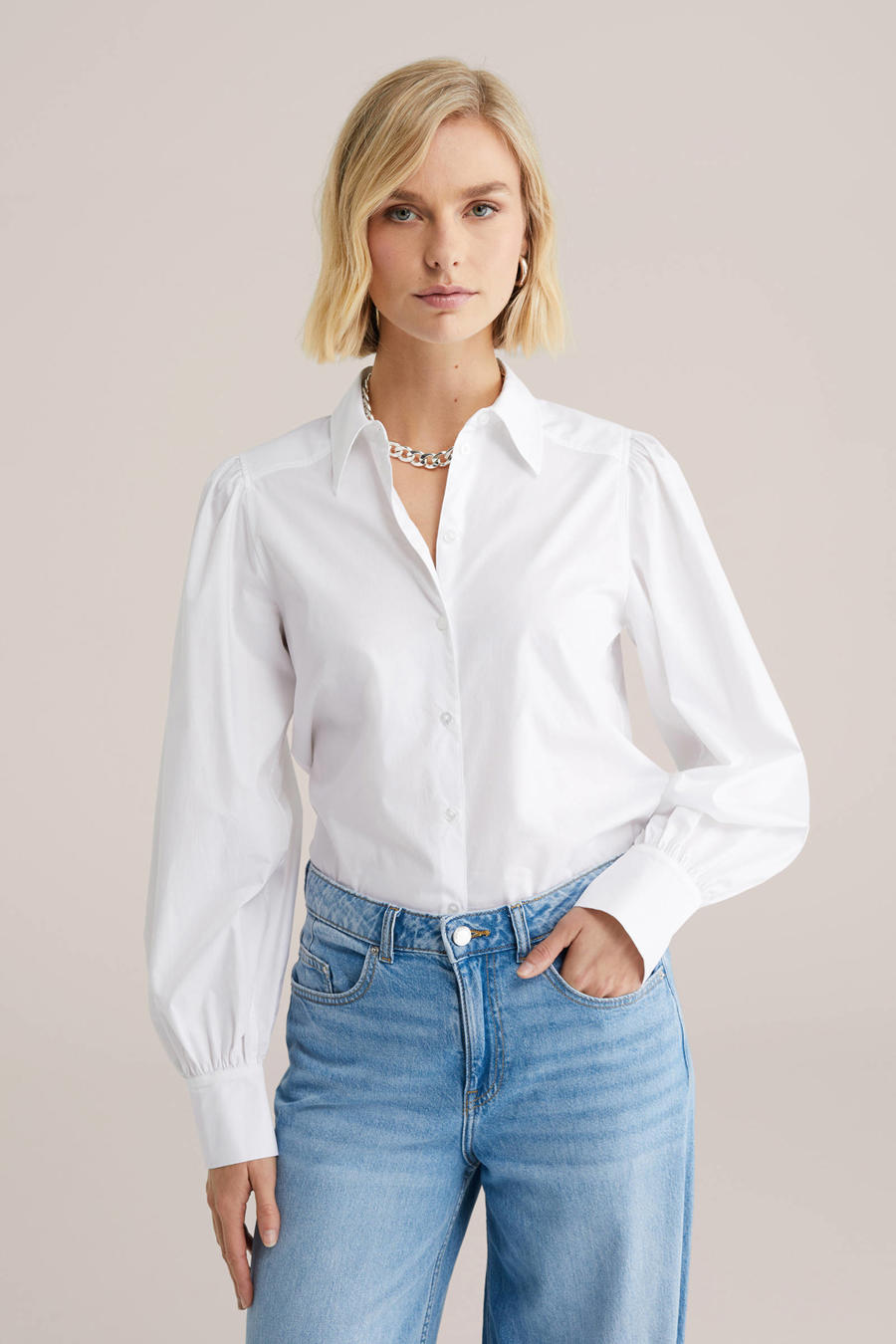 witte blouses voor dames online kopen? | Morgen in huis | Wehkamp