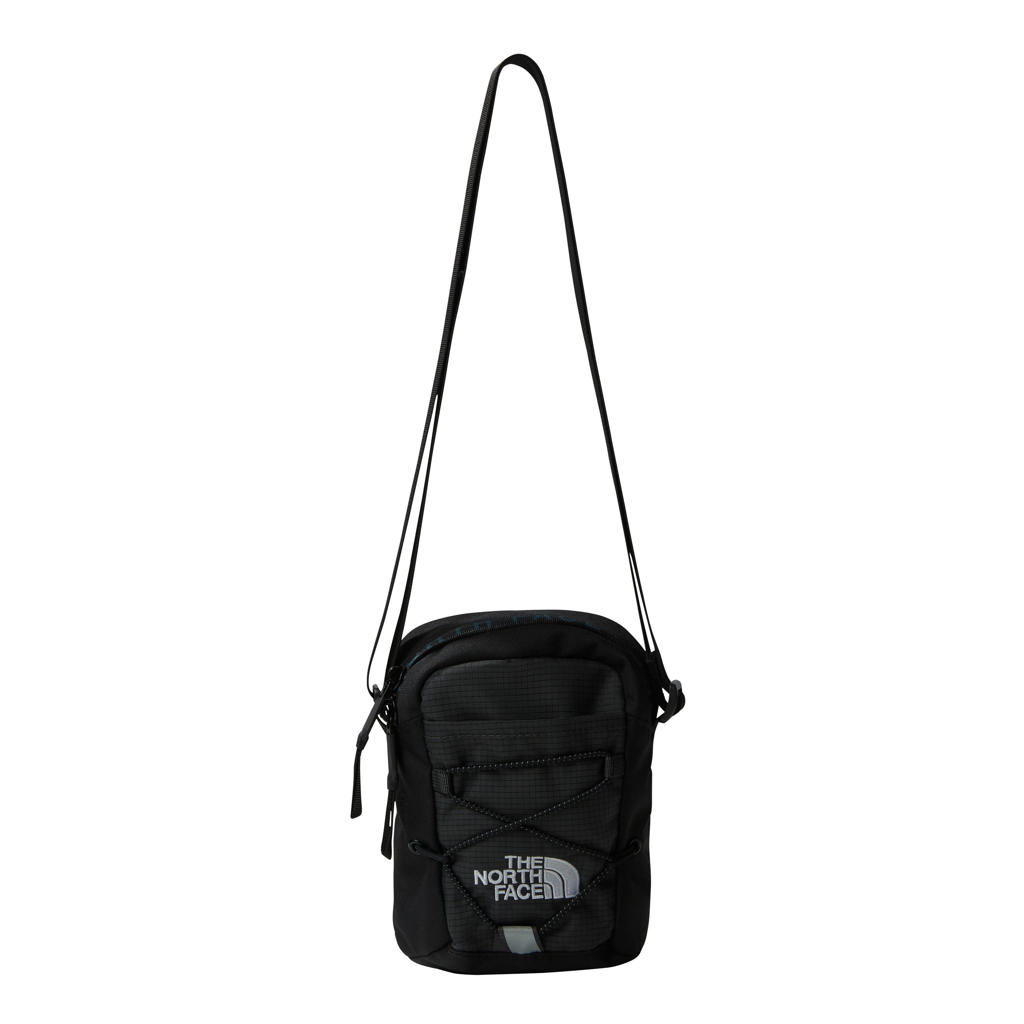 The North Face crossbodytas Jester antraciet/zwart | wehkamp