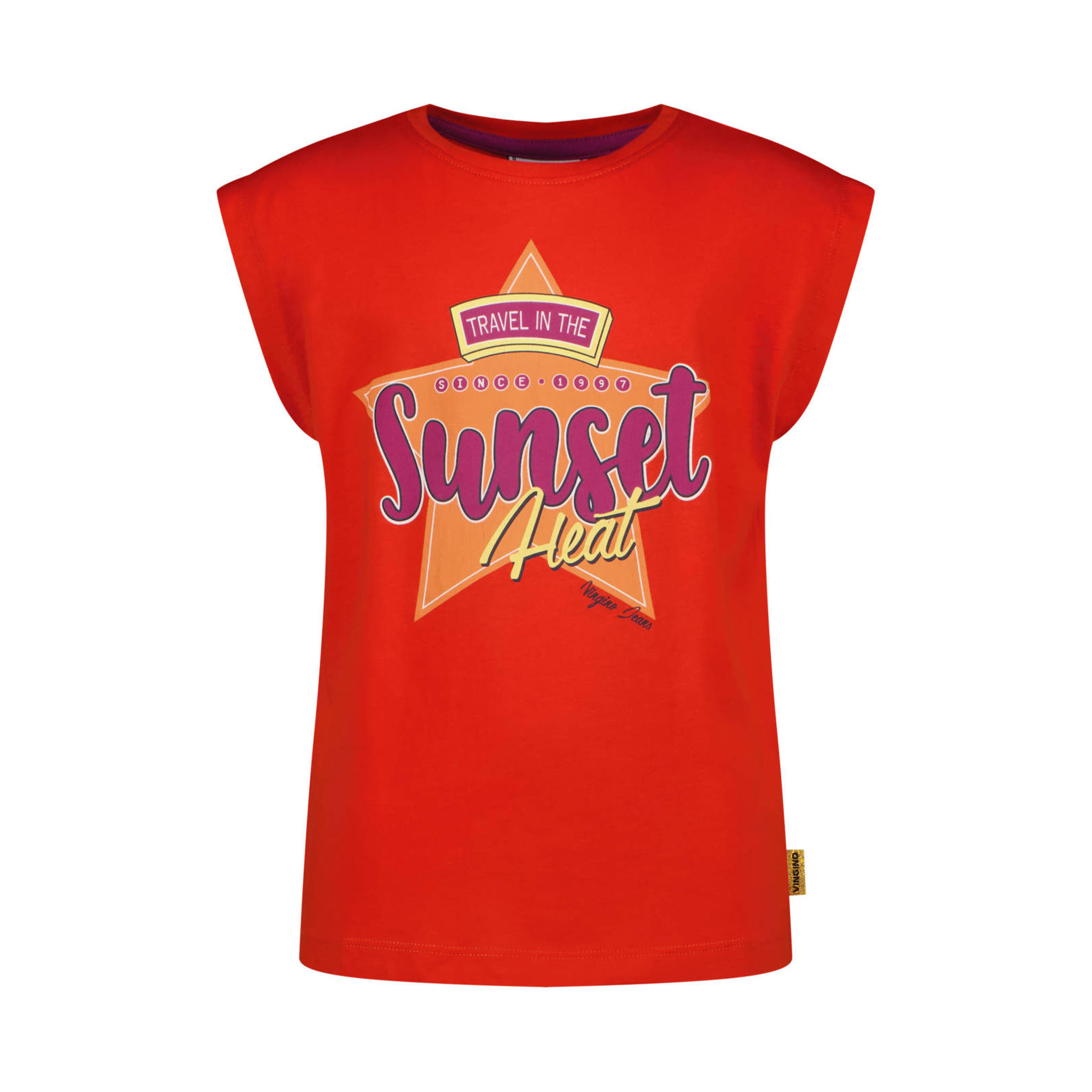 Vingino T-shirt rood kopen? | Morgen in huis | wehkamp