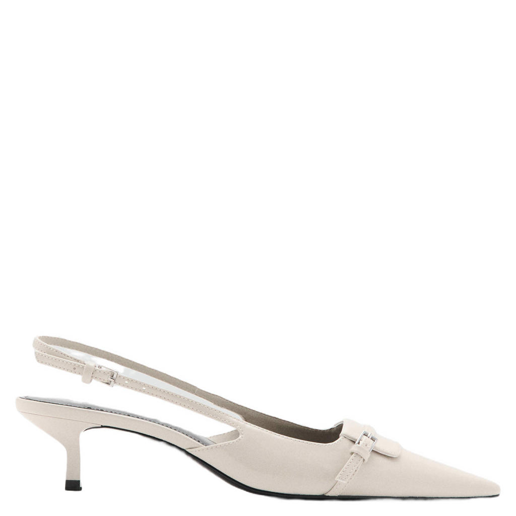 Mango slingback pumps ecru kopen? | Morgen in huis | wehkamp