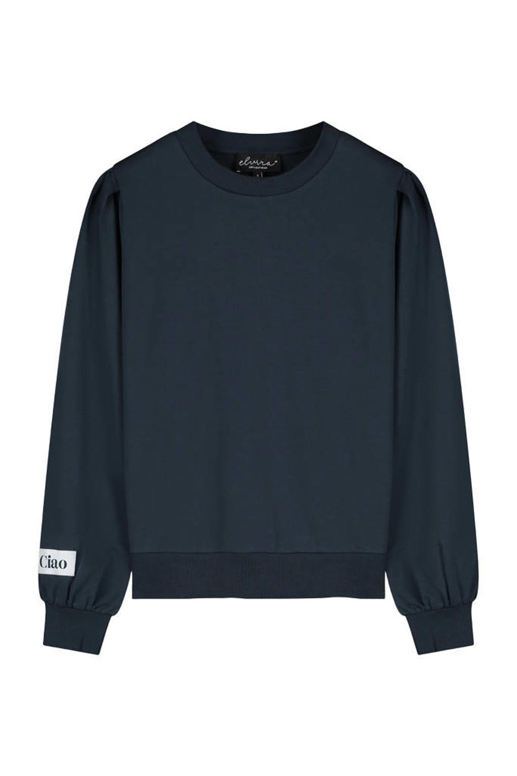 Elvira Collections sweater marineblauw | wehkamp