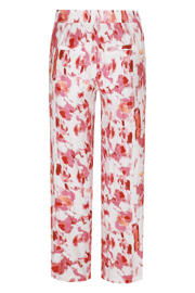 Exxcellent regular waist casual broek rood | wehkamp