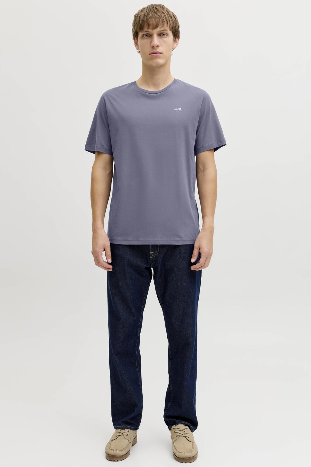 JJ REBEL regular T-shirt paars | wehkamp
