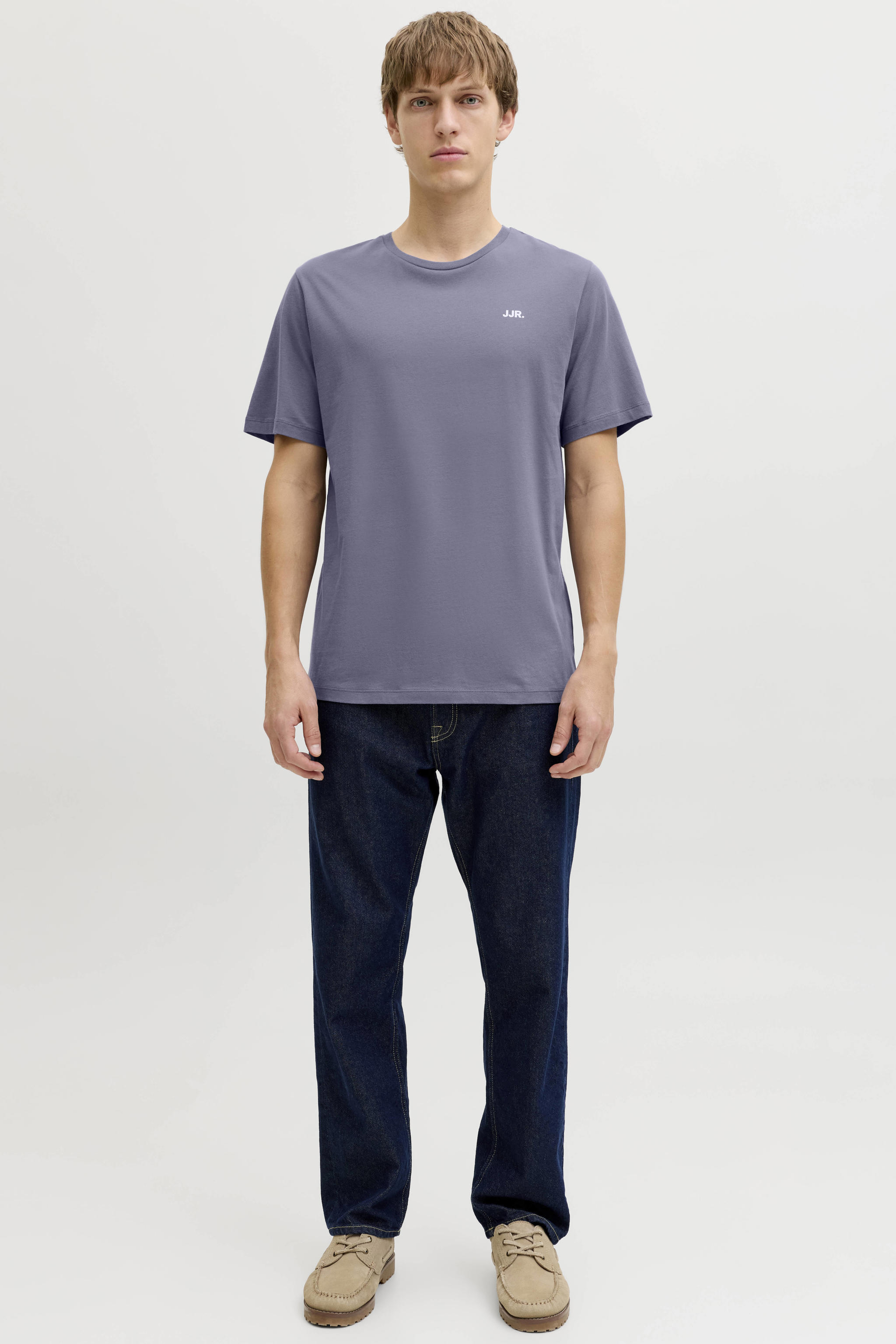 JJ REBEL regular T-shirt paars | wehkamp